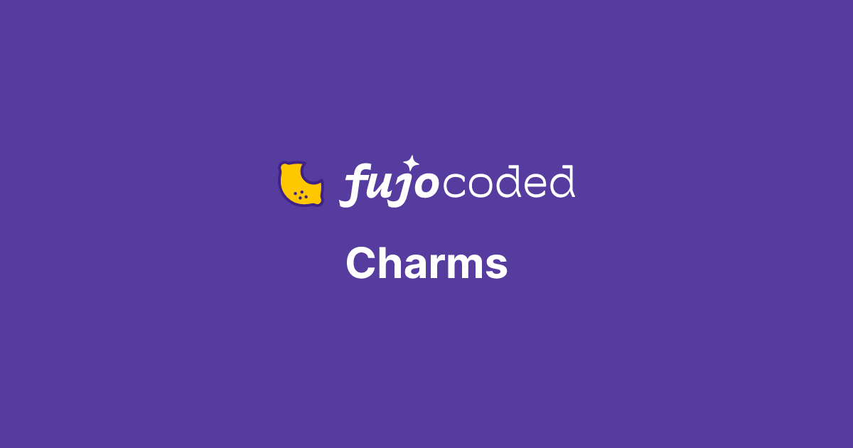 Charms | The FujoCoded Store